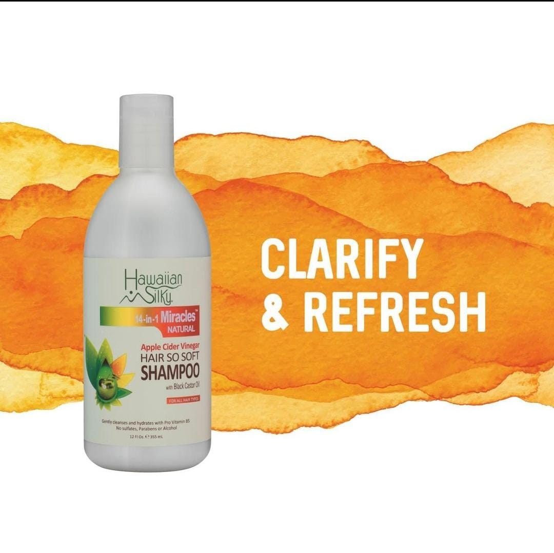 Hawaiian Silky Apple Cider Vinegar Hair So Soft Shampoo Leonora's Lifestyle